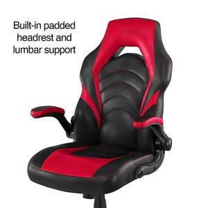 Emerge | Office | Emerge Vortex Bonded Leather Gaming Chair Black And ...